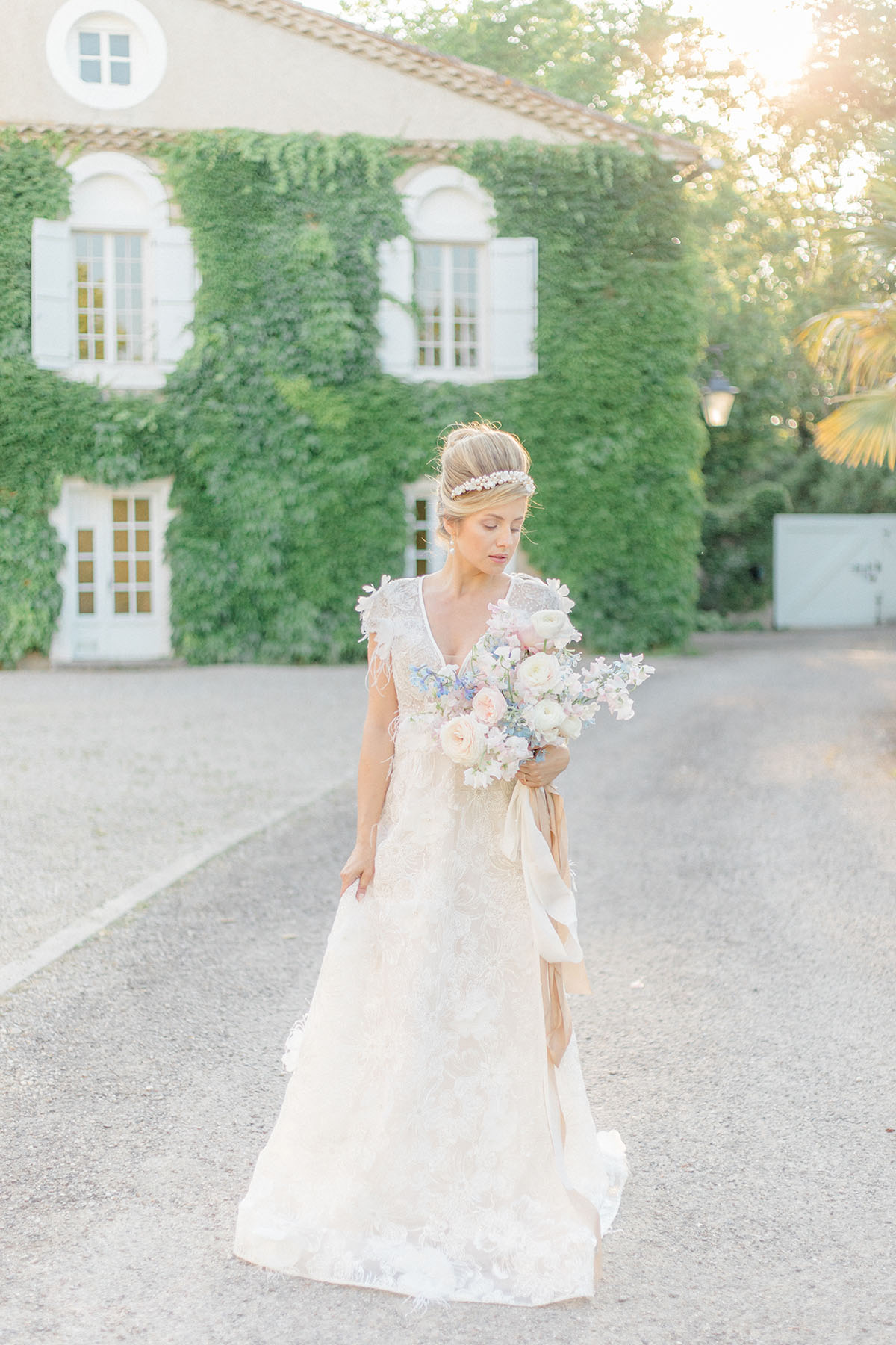 French Countryside Wedding Inspiration | Featured on Adoré - Kristin ...