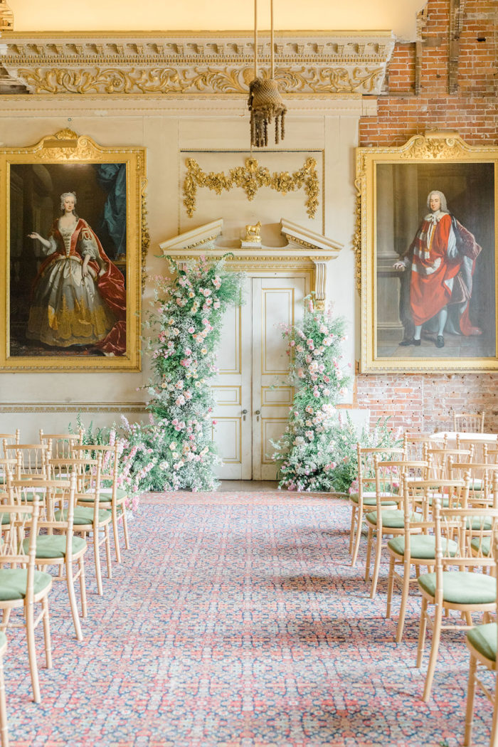 Floral-Filled English Country Manor Wedding - Kristin Sautter