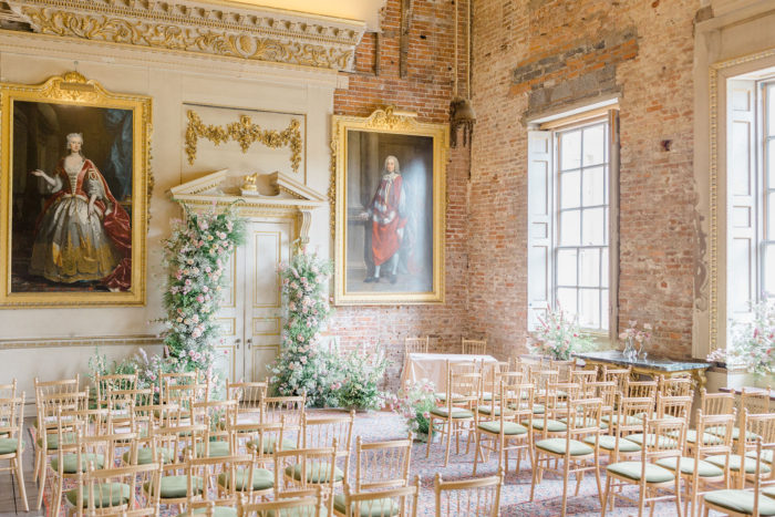 Floral-Filled English Country Manor Wedding - Kristin Sautter