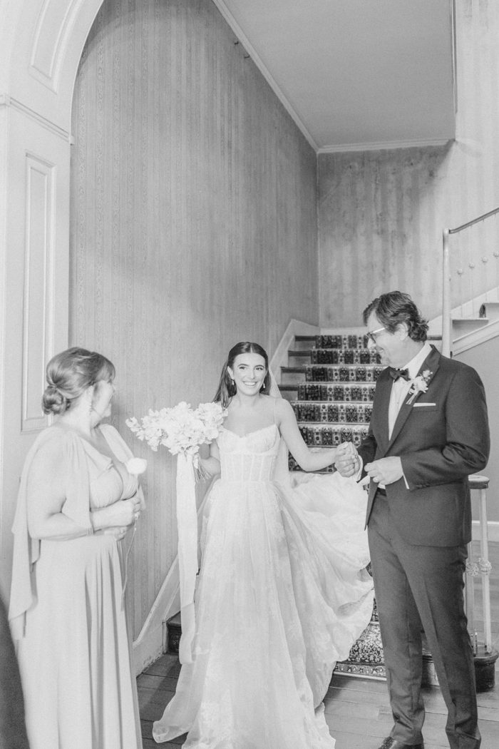 Floral-Filled English Country Manor Wedding - Kristin Sautter