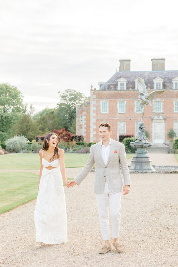 Floral-Filled English Country Manor Wedding - Kristin Sautter