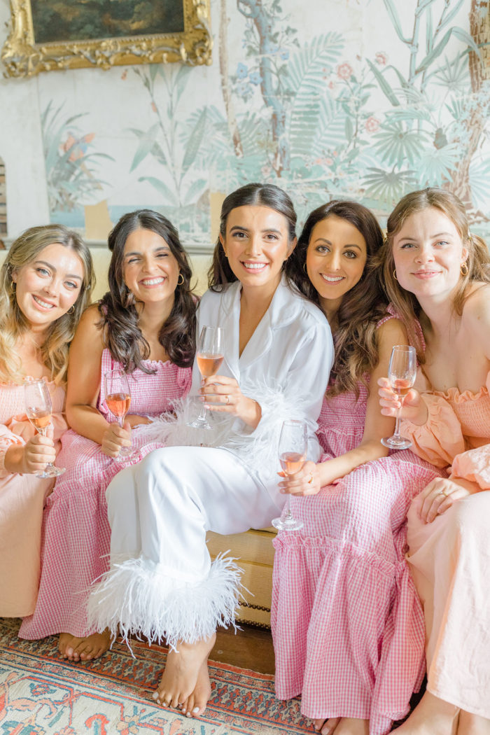 Floral-Filled English Country Manor Wedding - Kristin Sautter