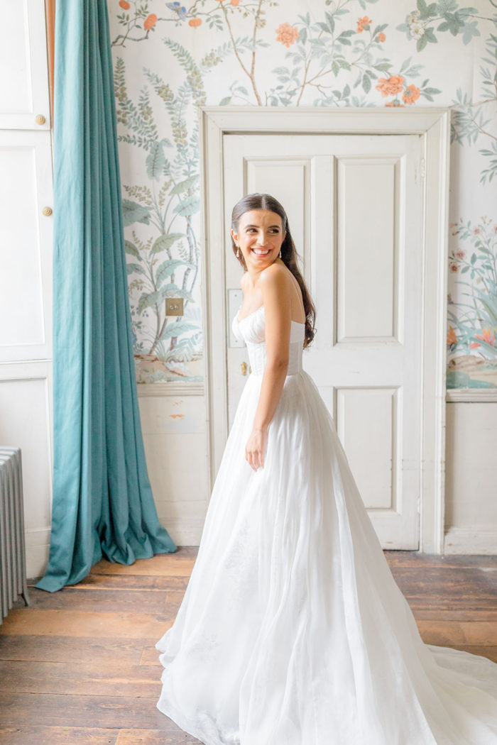 Floral-Filled English Country Manor Wedding - Kristin Sautter