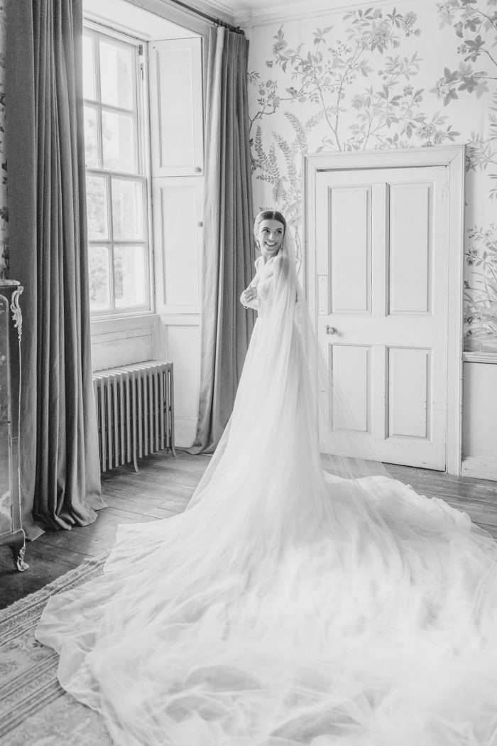 Floral-Filled English Country Manor Wedding - Kristin Sautter